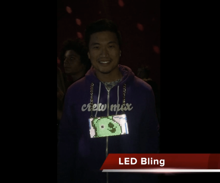 App Controlled Led Matrix Wearable