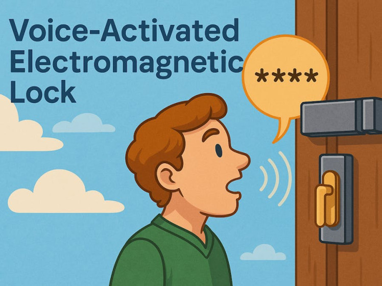 Autonomous Voice-activated Electromagnetic Lock