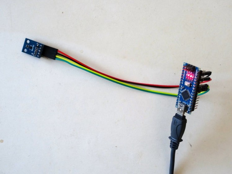 Arduino Nano: Bh1750 Ambient Light I2c Sensor With Visuino