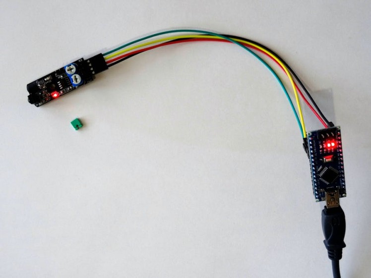 Infrared Obstacle Avoidance Sensor With Visuino