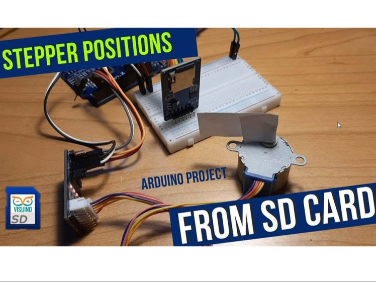 Get Stepper Motor Positions From Sd Card