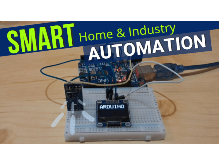 Arduino Proximity Sensor -activated Oled Display