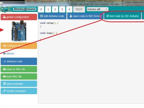 Plugin Blockly@rduino For Arduino Ide