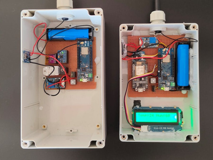 Harsh Weather Monitoring Using Arduino Mkr 1300 With Hammond